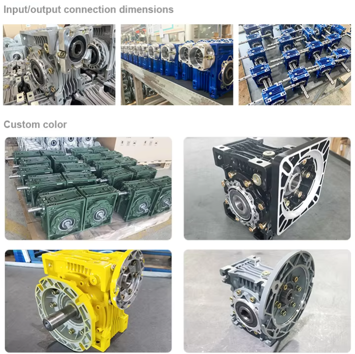 double output worm gearboxes Manufacturer, Supplier, Factory - reducers ...