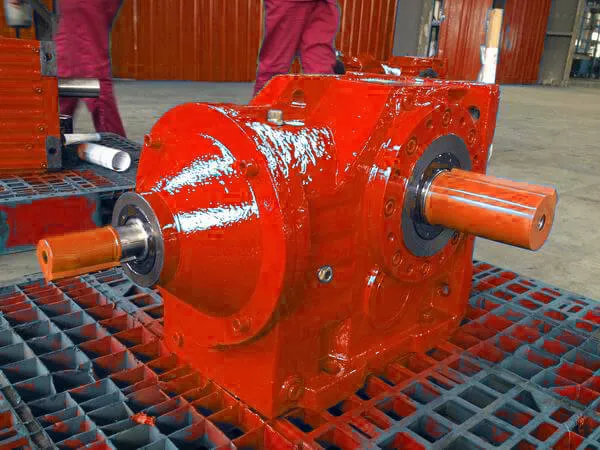 KAF series Helical Bevel Gearbox Helical Gear Reducer with Input Shaft ...