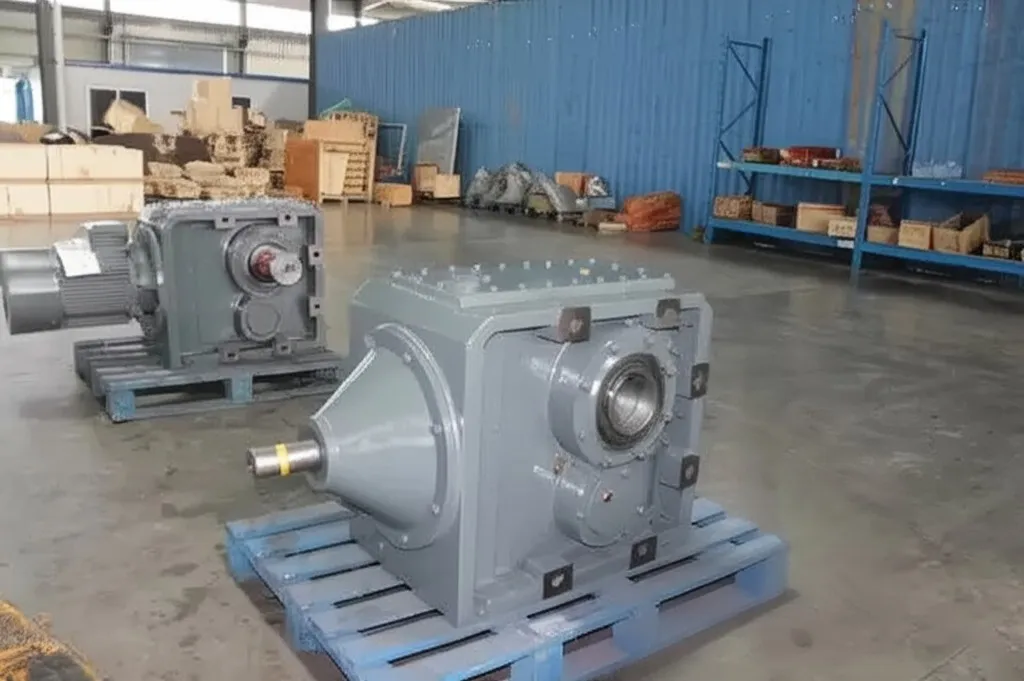 KAF series Helical Bevel Gearbox Helical Gear Reducer with Input Shaft - China KAF series ...