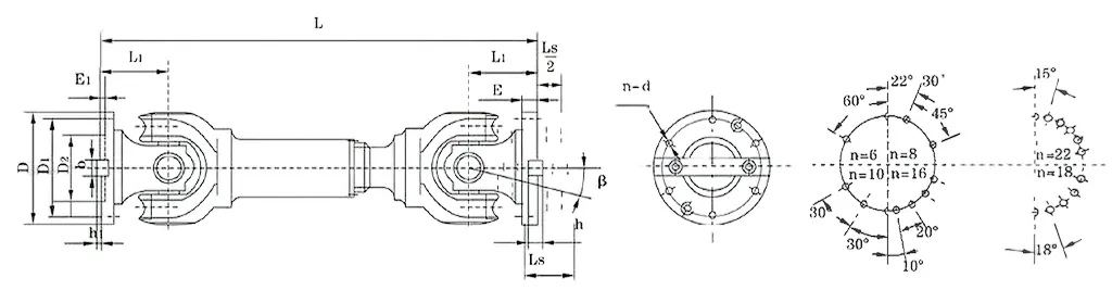 SWP-B Short Flex Type Universal Joint Coupling - China SWP-B Short Flex ...